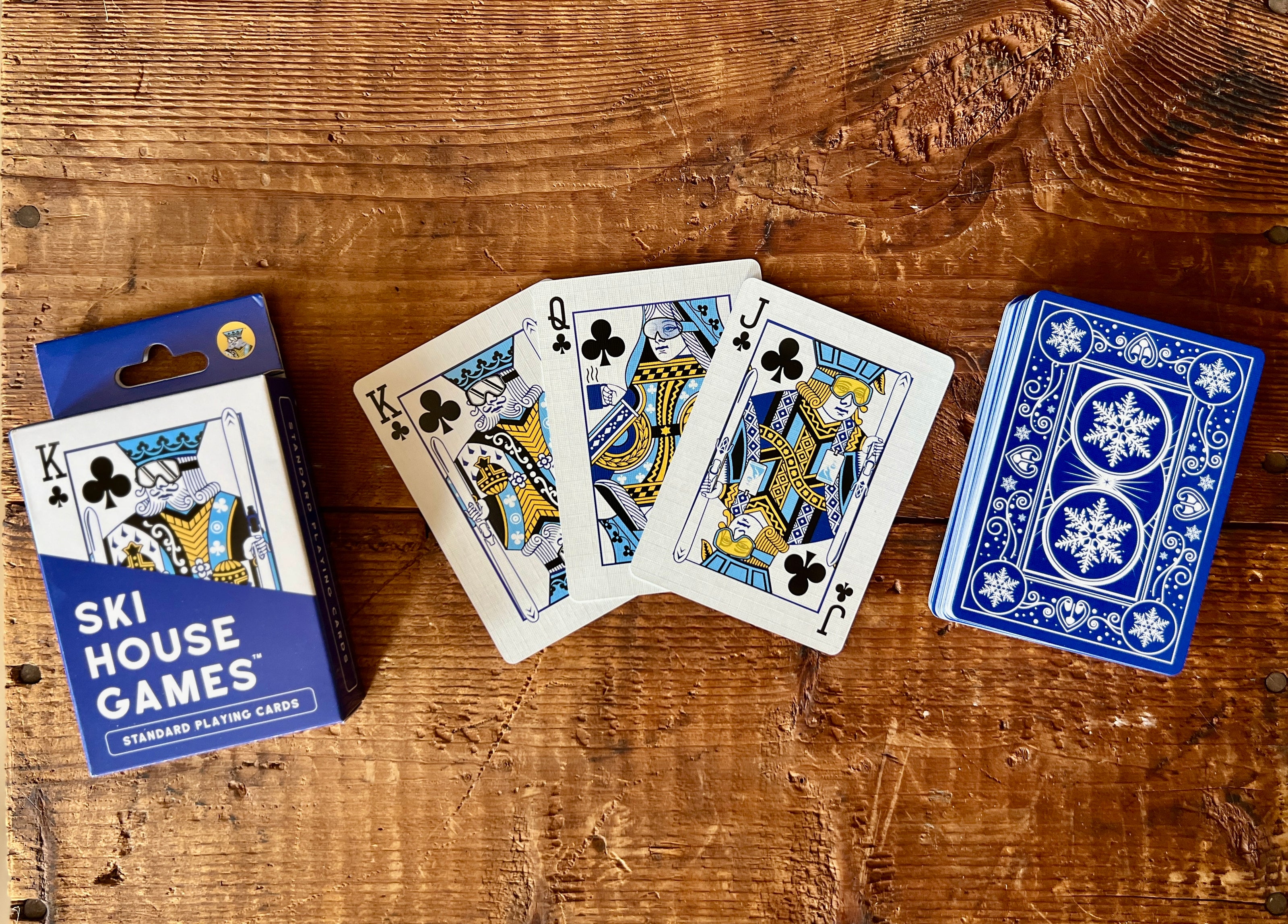 Ski House Games Card Deck | Gift for Skiier | Ski Games