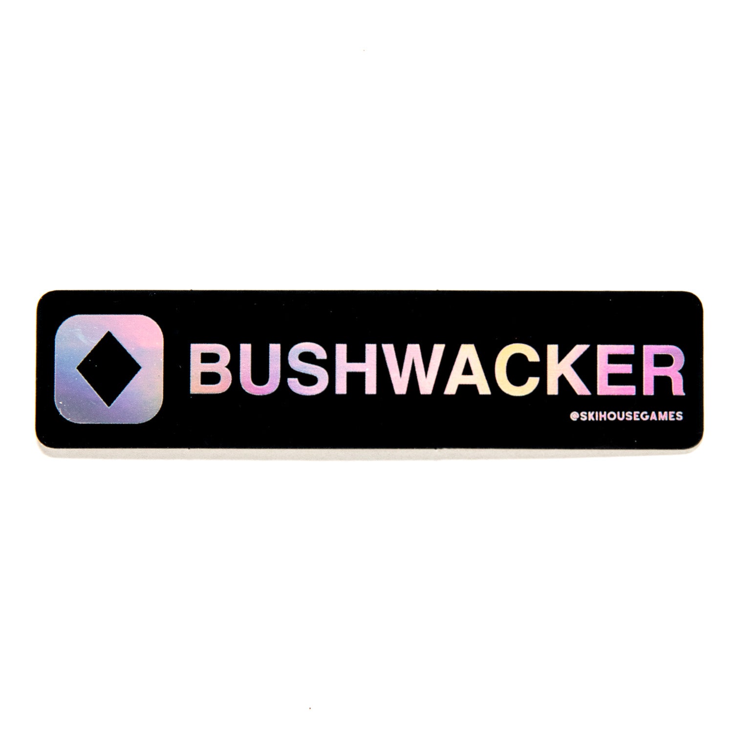 Bushwacker Holographic Ski Trail Sticker