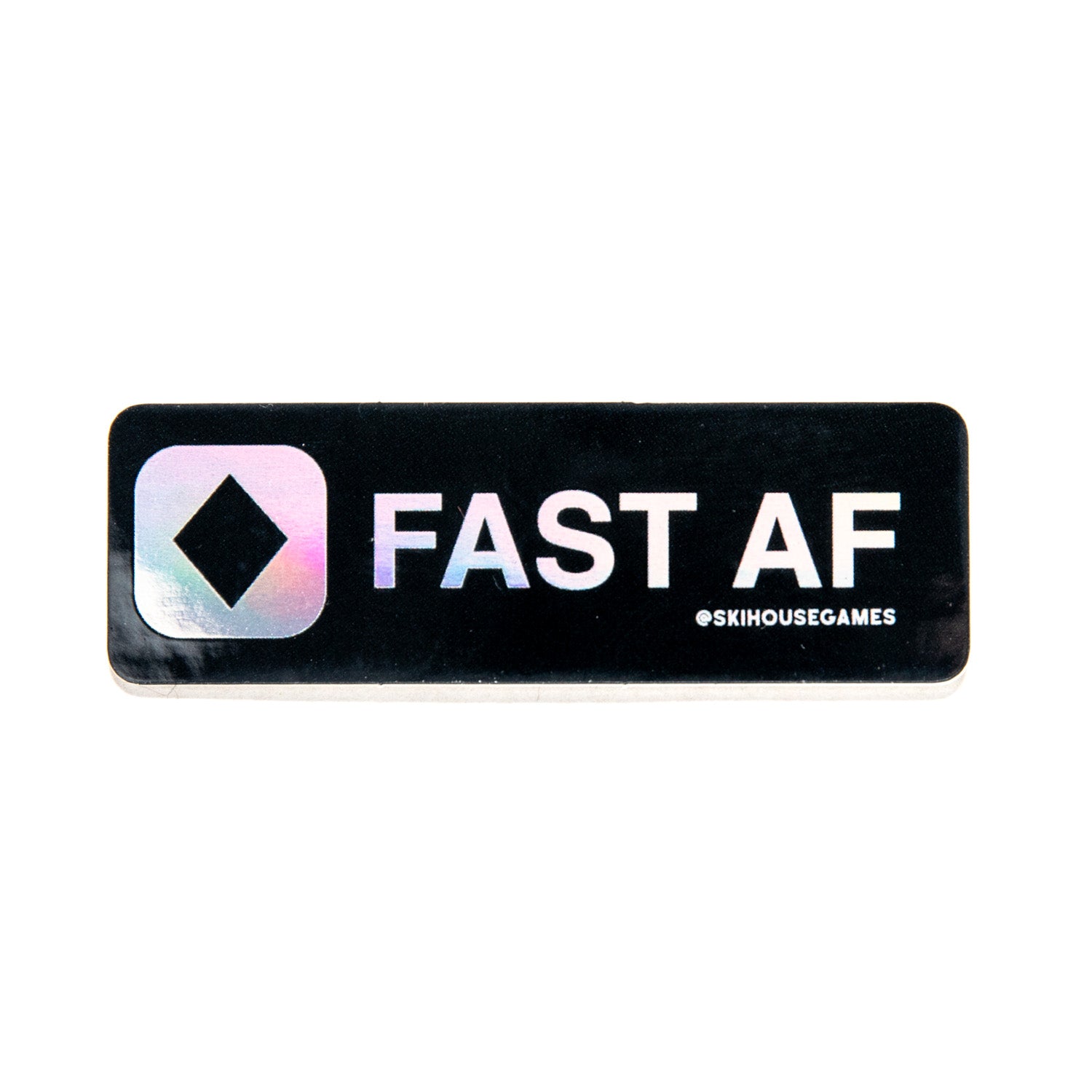 Fast AF Holographic Sticker