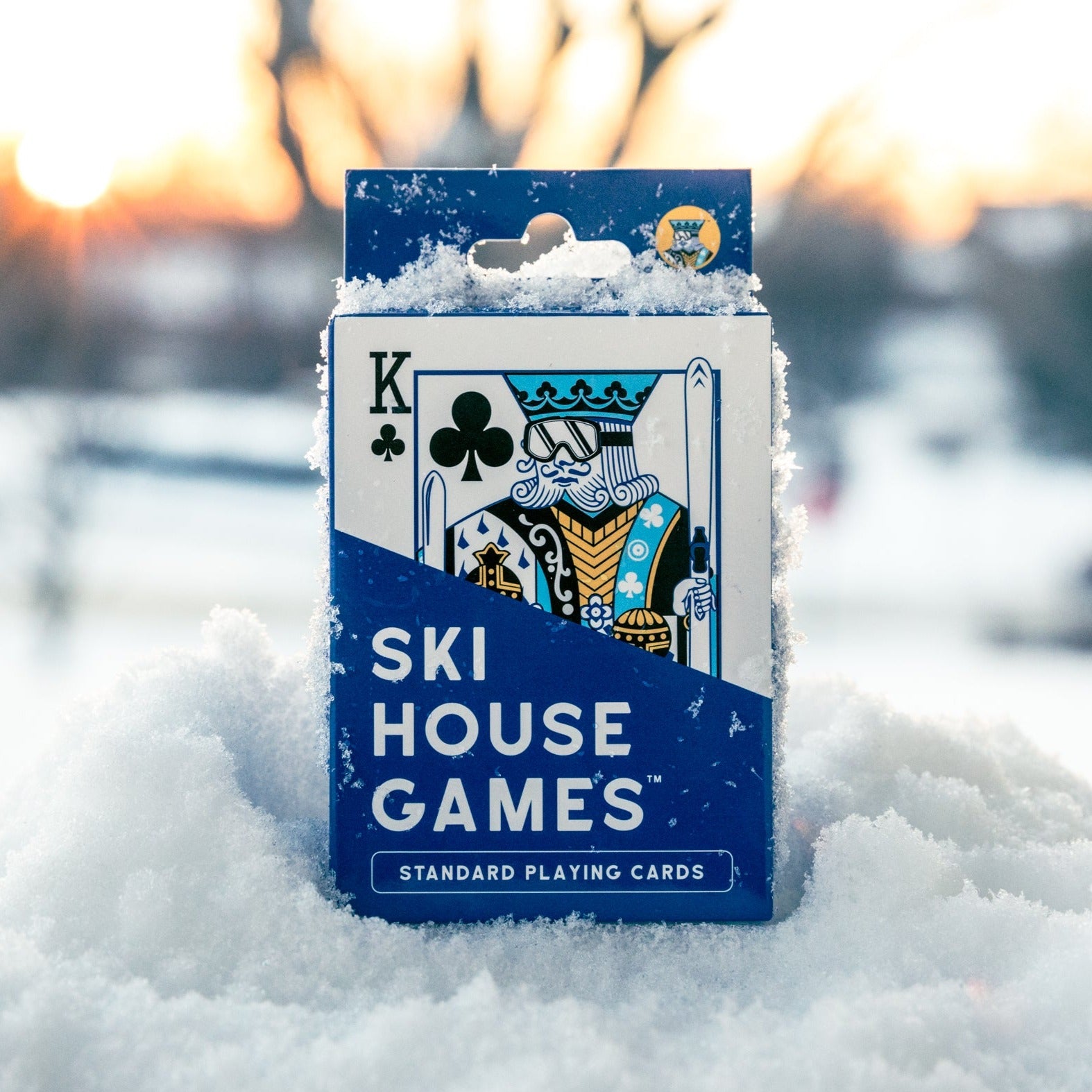 Ski House Games Card Deck | Gift for Skiier | Ski Games